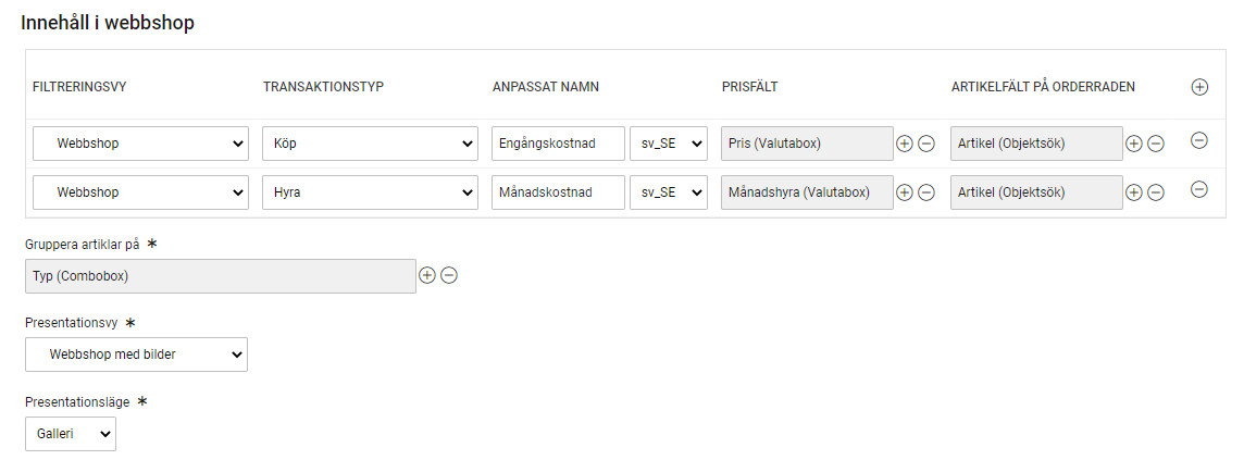 Administrera beställningsportalen på Självservice